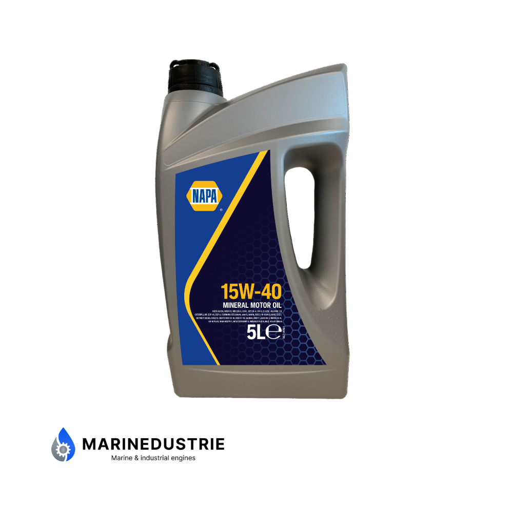 Engine oil 15W-40 Marine engine oil suitable for Yanmar and Volvo Penta – MarineDustrie