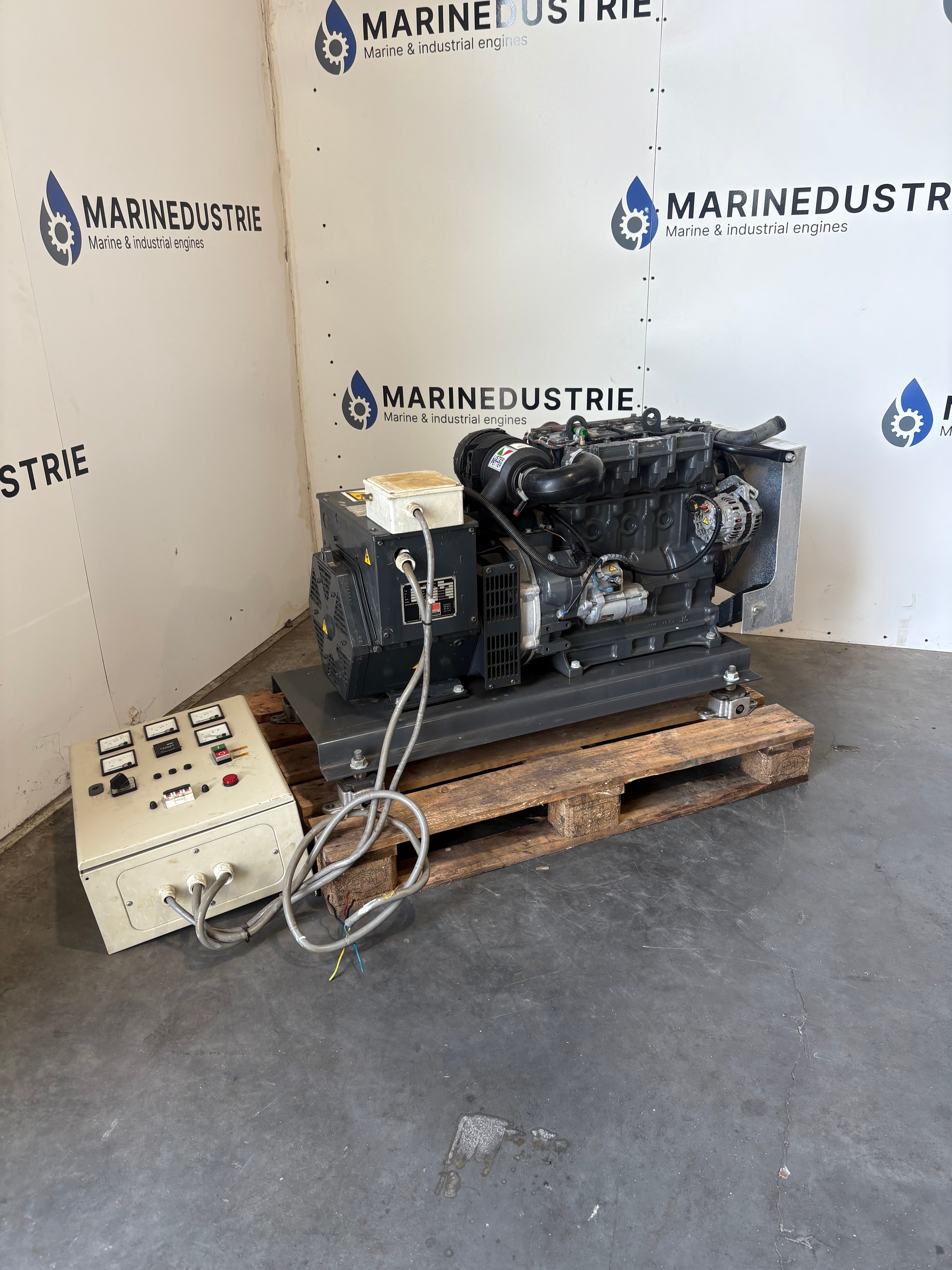 Lister Petter LPW4 15KVA Stamford – MarineDustrie