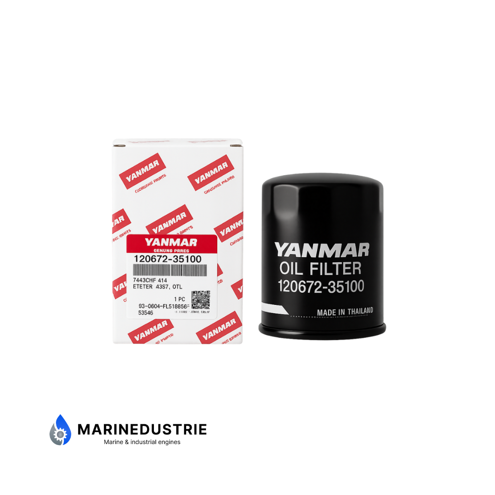 Oil filter Yanmar 4LV 120670-35110 120672-35100 – MarineDustrie