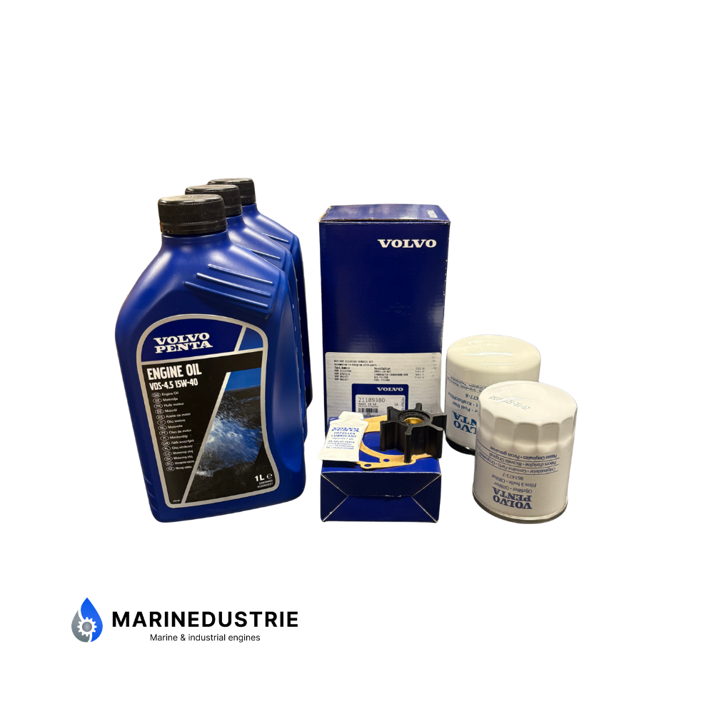 Volvo Penta D1-20 Service kit complete with engine oil VDS 4.5 ...