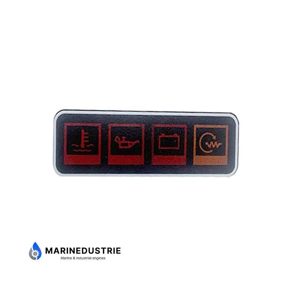 Panel symbol strip Volvo Penta 858645 – MarineDustrie